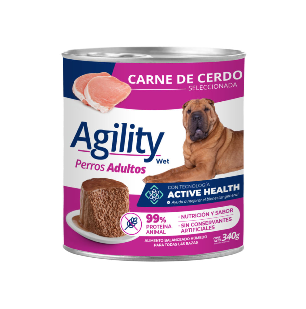 Agility Lata Perros Ad Cerdo- Veterinaria Sebastian - Veterinaria Sebastián