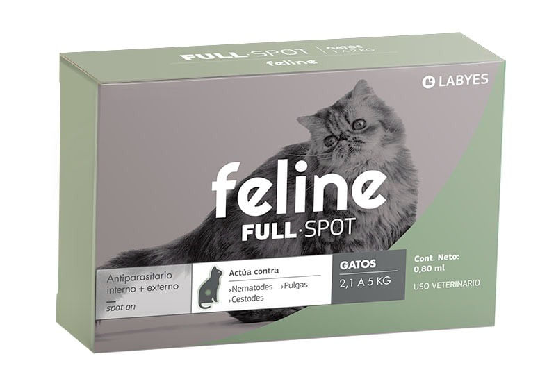 Feline Fullspot Gatos de 2,1 a 5 kg - Veterinaria Sebasitan ...